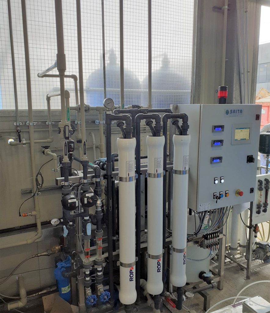 Membrane filtration for MVR distilled water purification - SAITA